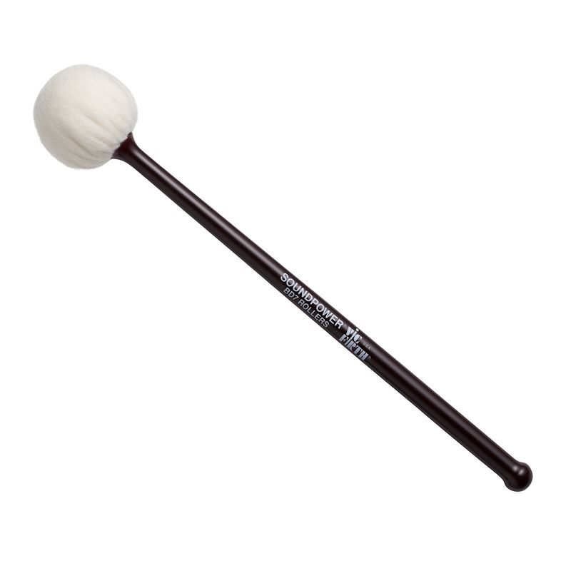 Vic Firth Soundpower BD7 Rolling Bass Drum Mallets | Drummers World